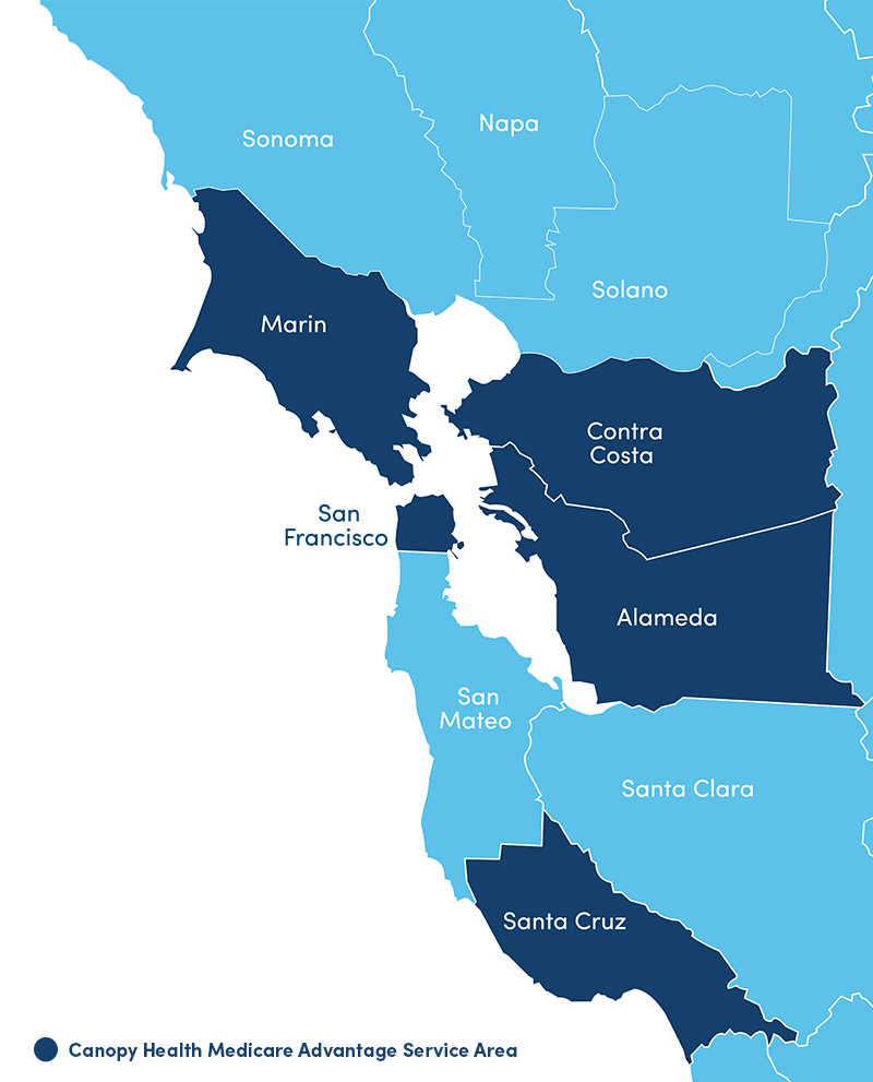 Service Area - Canopy Health